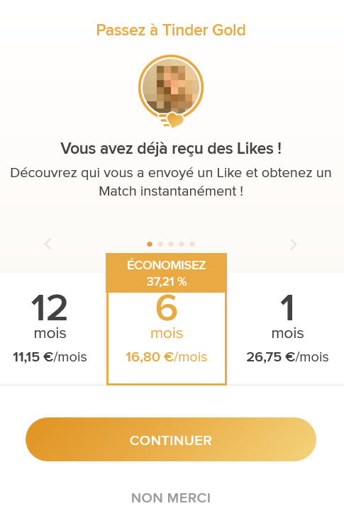 Mon avis sur Tinder Gold et Tinder Plus - Diary of a French PUA